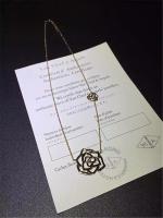 China Piaget double rose necklace 18kt  gold  with white gold or yellow gold or pink gold for sale