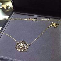 China Piaget double rose necklace 18kt  gold  with white gold or yellow gold or pink gold for sale