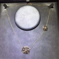 China Piaget double rose necklace 18kt  gold  with white gold or yellow gold or pink gold for sale