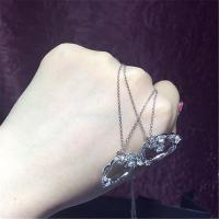 China Piaget  full diamonds of rose vine  necklace 18kt  gold  with white gold or yellow gold 110 diamonds for sale