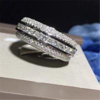 China Piaget full diamonds of rotating ring 18kt gold  with yellow gold or white gold for sale
