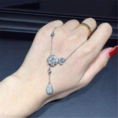 China Piaget full diamonds necklace of 18kt gold  with white gold for sale