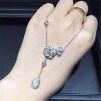 China Piaget full diamonds necklace of 18kt gold  with white gold for sale