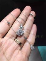 China Piaget full diamonds necklace of 18kt gold  with white gold for sale