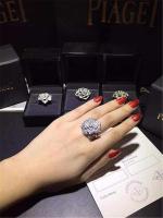 China Piaget  full diamonds rose ring 18kt gold  with white gold or yellow gold for sale