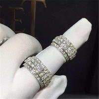 China Piaget full diamonds of rotating ring 18kt gold  with yellow gold or white gold total 322 diamonds for sale