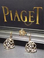 China Piaget diamonds of hollow  rose ring 18kt gold  with white gold or yellow gold for sale