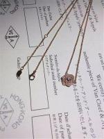 China Piaget  mini full diamonds rose necklace 18kt  gold  with white gold or yellow gold or pink gold for sale