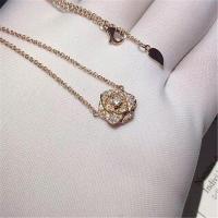 China Piaget  mini full diamonds rose necklace 18kt  gold  with white gold or yellow gold or pink gold for sale