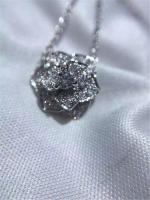 China Piaget  mini full diamonds rose necklace 18kt  gold  with white gold or yellow gold or pink gold for sale