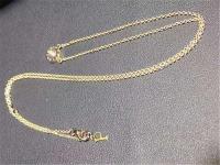 China Piaget diamonds of clavicular necklace  18kt gold  with yellow gold or white gold for sale