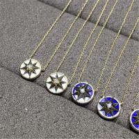 China diamonds of star disk necklace 18kt gold  with yellow gold or white gold for sale