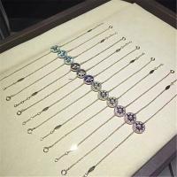 China diamonds of star disk bracelet  18kt gold  with yellow gold or white gold for sale