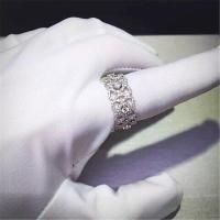 China Diamond Ring Enchanted Lotus 18K White Gold Ring with Natural Diamonds J1FK02Z00W for sale