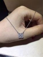 China full diamonds necklace  18kt gold with white gold for sale