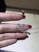 China full diamonds necklace  18kt gold with white gold for sale