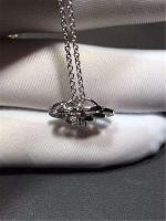 China full diamonds of camellia necklace 18kt gold  with yellow gold or white gold for sale