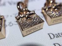 China full diamonds of kelly bag necklace 18kt gold  with white gold or yellow gold for sale