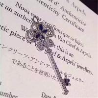 China full diamonds of dradonfly key necklace 18kt gold  with white gold or yellow gold for sale