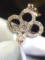 China diamonds of crown key 18kt gold  with yellow gold or white gold or pink gold for sale