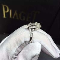 China square diamonds ring 18kt gold  with yellow gold or white gold or pink gold for sale