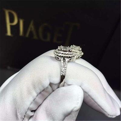 China square diamonds ring 18kt gold  with yellow gold or white gold or pink gold for sale