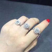 China square diamonds ring 18kt gold  with yellow gold or white gold or pink gold for sale