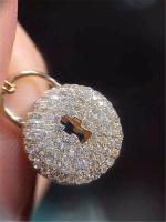 China diamonds  key necklace 18kt gold  with yellow gold or white gold or pink gold for sale