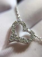 China full diamonds of  love  necklace 18kt gold  with yellow gold or white gold or pink gold for sale