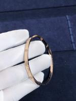 China Elegant Car tier 18k Gold Love Bracelet 10 Diamonds Vs Vvs Natural Diamonds Bracelet for sale