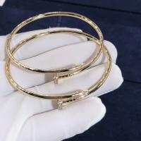 China Elegant Car Tier 18k Gold Juste Un Clou Bracelet Small Model Natural Diamonds for sale