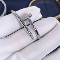 China Elegant Car Tier 18k GoldJuste Un Clou Bracelet  Natural Diamonds Real Gold Real Diamonds for sale