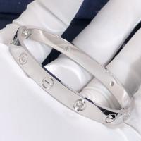 China High-End High Quality Elegant Amazing  Car Tier 18k LOVE Bracelet 4 Diamonds for sale