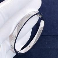 China High-End High Quality Elegant Amazing  Car Tier 18k LOVE Bracelet 4 Diamonds for sale