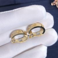 China 18k Gold Car Tier LOVE Earrings Full Set Gift Box With Certificate Width: 5.7 Mm for sale