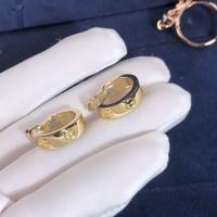 China 18k Gold Car Tier LOVE Earrings Full Set Gift Box With Certificate Width: 5.7 Mm for sale