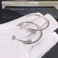 China 18k Gold Car Tier Juste Un Clou Earrings  Full Set Gift Box With Certificate Vs Natural Diamonds for sale