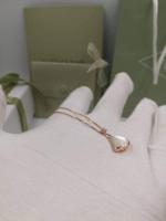 China the fan   necklace 18kt gold  with yellow gold or white gold or pink gold for sale