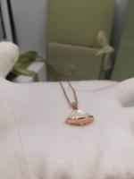 China the fan   necklace 18kt gold  with yellow gold or white gold or pink gold for sale