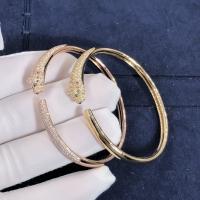 China Car Tier 18k Yellow/White/Rose Gold VS/VVS Diamonds PanthèRe De Car Tier Bracelet for sale