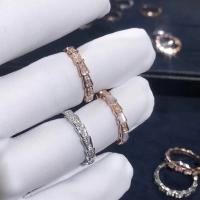 China Elegant   Customized 18K Gold   Serpenti Viper Ring Diamond Ring Yellow Gold White Gold for sale