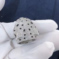 China Hot Selling Natural Diamond Jewelry 18k Gold Car Tier PanthèRe De Car tier Ring for sale