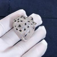 China Hot Selling Natural Diamond Jewelry 18k Gold Car Tier PanthèRe De Car tier Ring for sale