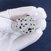 China Hot Selling Natural Diamond Jewelry 18k Gold Car Tier PanthèRe De Car tier Ring for sale