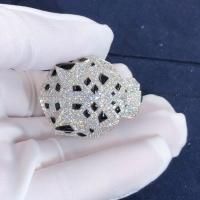 China Hot Selling Natural Diamond Jewelry 18k Gold Car Tier PanthèRe De Car tier Ring for sale