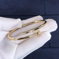 China New Fashion Jewelry Bracelet  Pure 18k Gold Cartie Juste Un Clou Bracelet With Natural Real Diamonds for sale