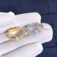 China Hot Fine Jewelry High-End High Quality 18k Pure Gold Natural Diamonds  Serpenti Viper Ring for sale