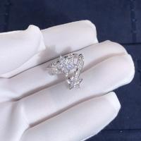 China New Fashion Fine Jewelry Pure 18k Gold Jewelry Chane L COMÈTE GÉODE  Vvs Natural  Diamonds Ring for sale