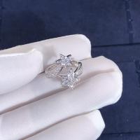 China New Fashion Fine Jewelry Pure 18k Gold Jewelry Chane L COMÈTE GÉODE  Vvs Natural  Diamonds Ring for sale