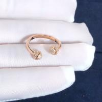 China High-End High Quality  Fine Jewelry Pure 18k Gold Jewelry Piaget Possession Open Ring Natural  Diamonds Ring for sale